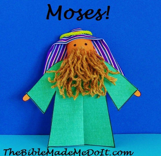 MOSES SPOON PUPPET | The Bible made me do it!