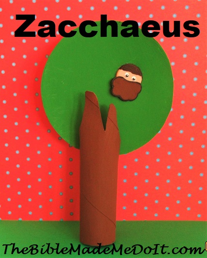 ZACCHAEUS IN THE TREE | The Bible made me do it!